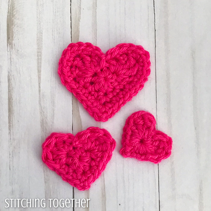 Quick Crochet Heart Patterns – Stitching Together