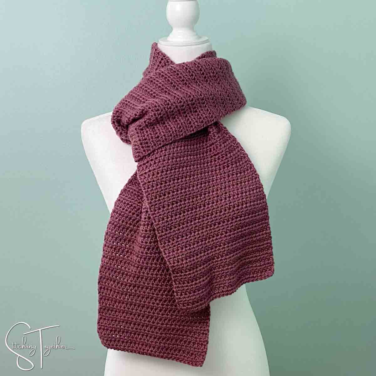HDC Scarf Pattern – Stitching Together
